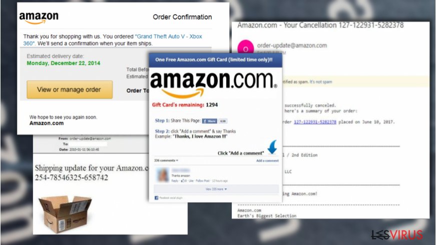 Supprimer Amazon virus (Instructions de suppression) - Oct 2018 mise à jour
