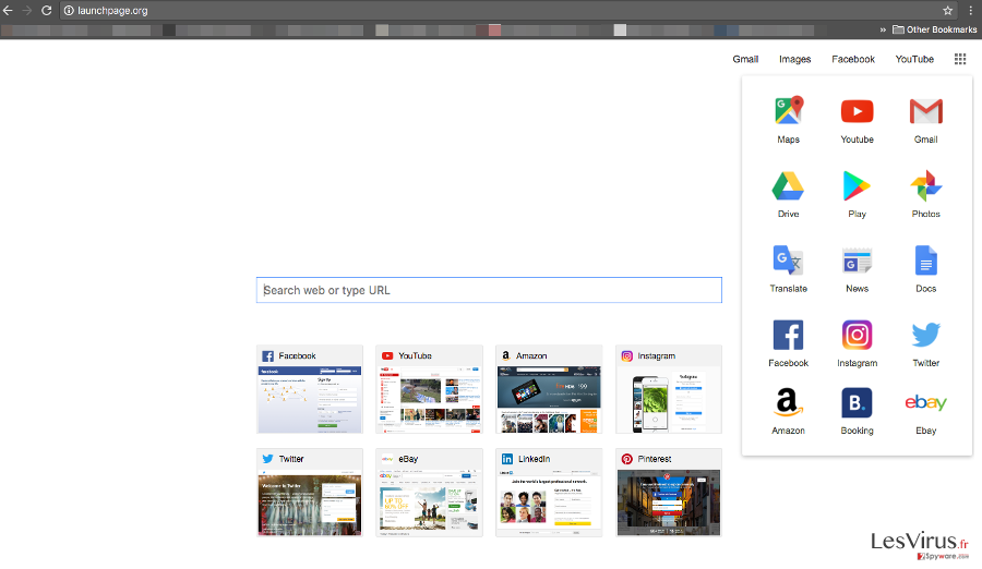 Supprimer Launchpage.org virus (Guide de suppression) - Juil 2017 mise à jour