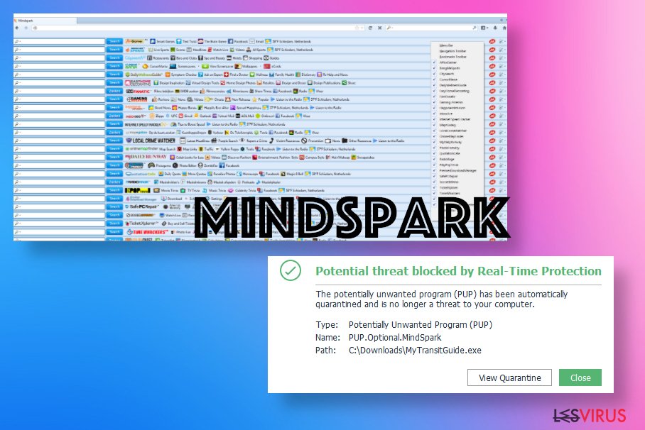 Retirer Mindspark (Guide gratuit) - Chrome, Firefox, IE, Edge