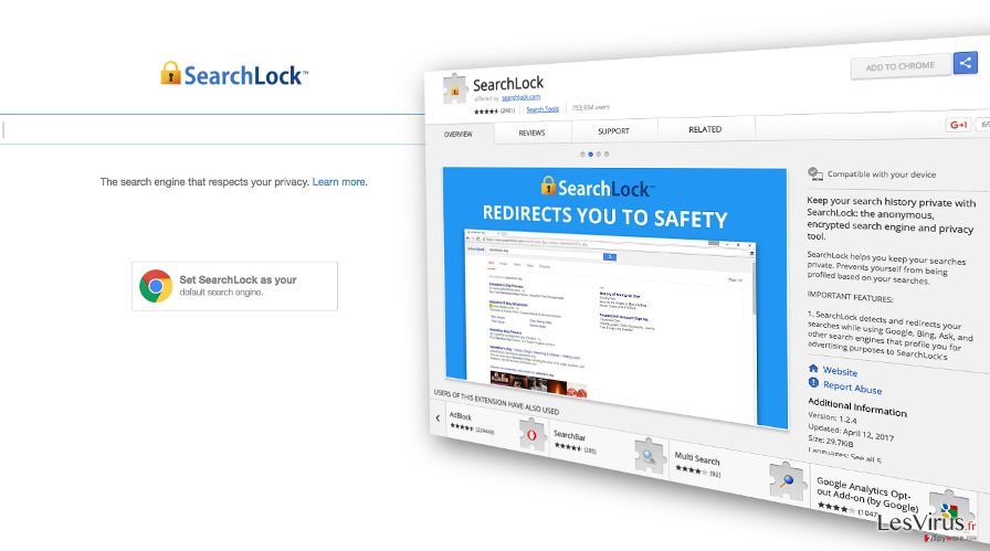 Retirer SearchLock (Guide de suppression) - Mise à jour Juil 2017